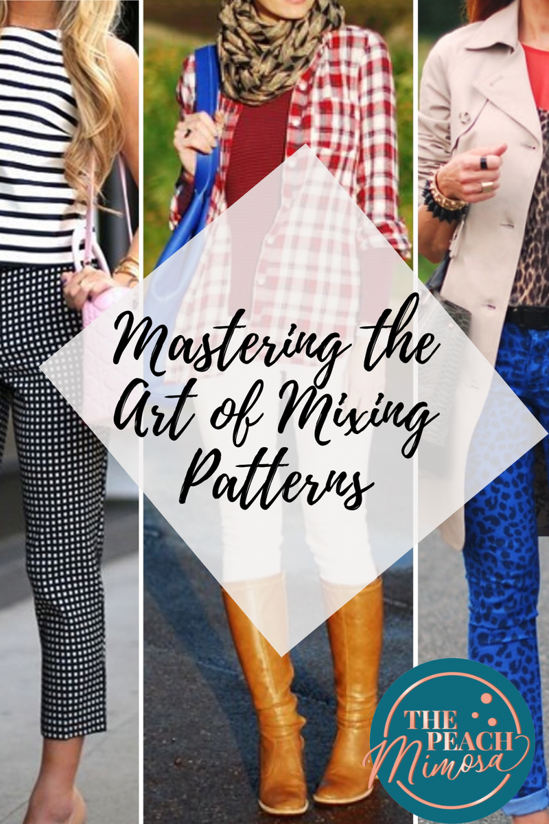 Mastering the Art of Mixing Patterns - The Peach Mimosa